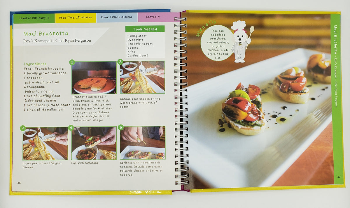 Keiki in the Kitchen with Mika the Sous Chef Cookbook – HAF Marketplace